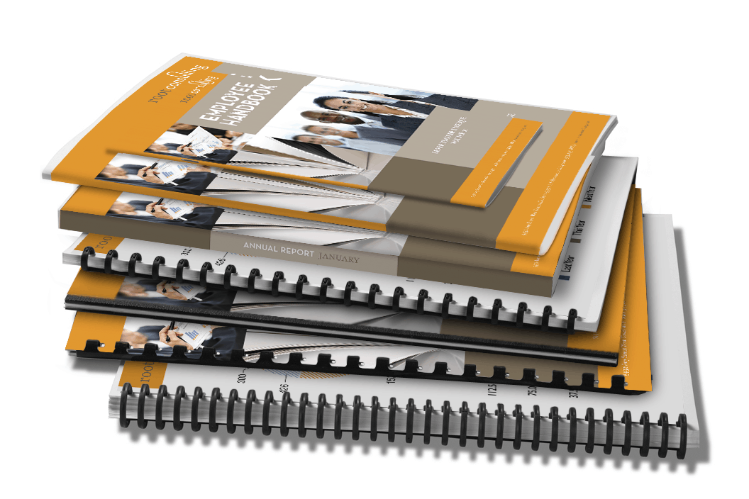 Book Binding Service Staples Types Of Booklet Binding Explained Instantprint Fair Writing 